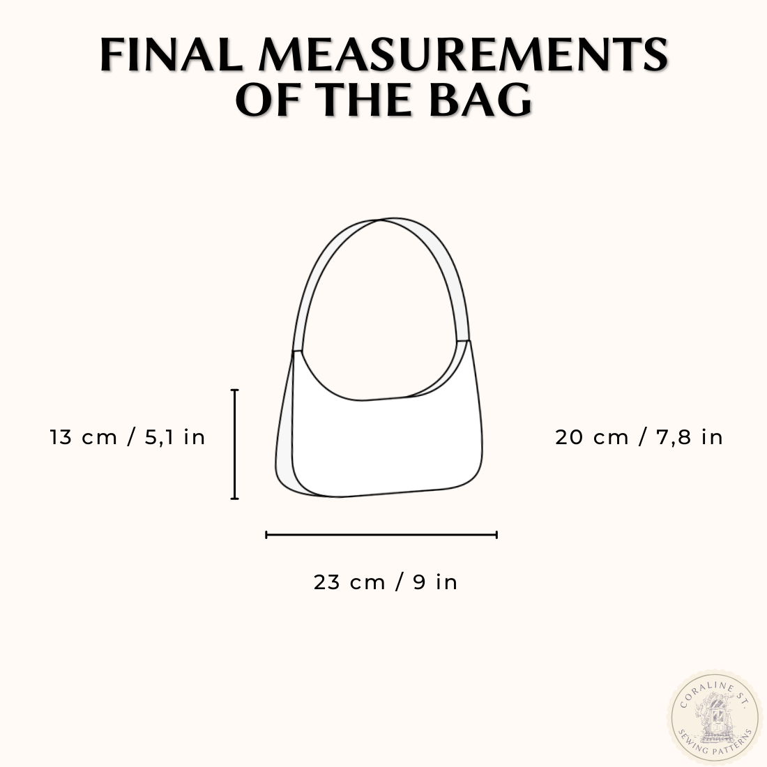 Baguette Bag FREE PDF Sewing Pattern – coralinestreet