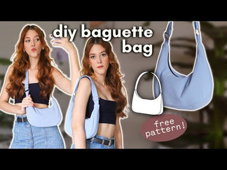 Baguette Bag FREE PDF Sewing Pattern – coralinestreet